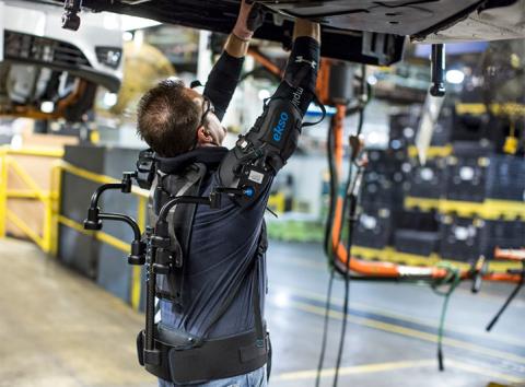 EksoVest, un exosquelette pour les travaux bras en hauteur | Portail de ...